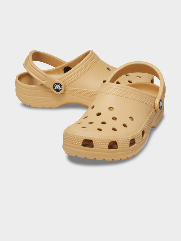 Crocs Classic Clogs In Wheat Wheat | Glue Store