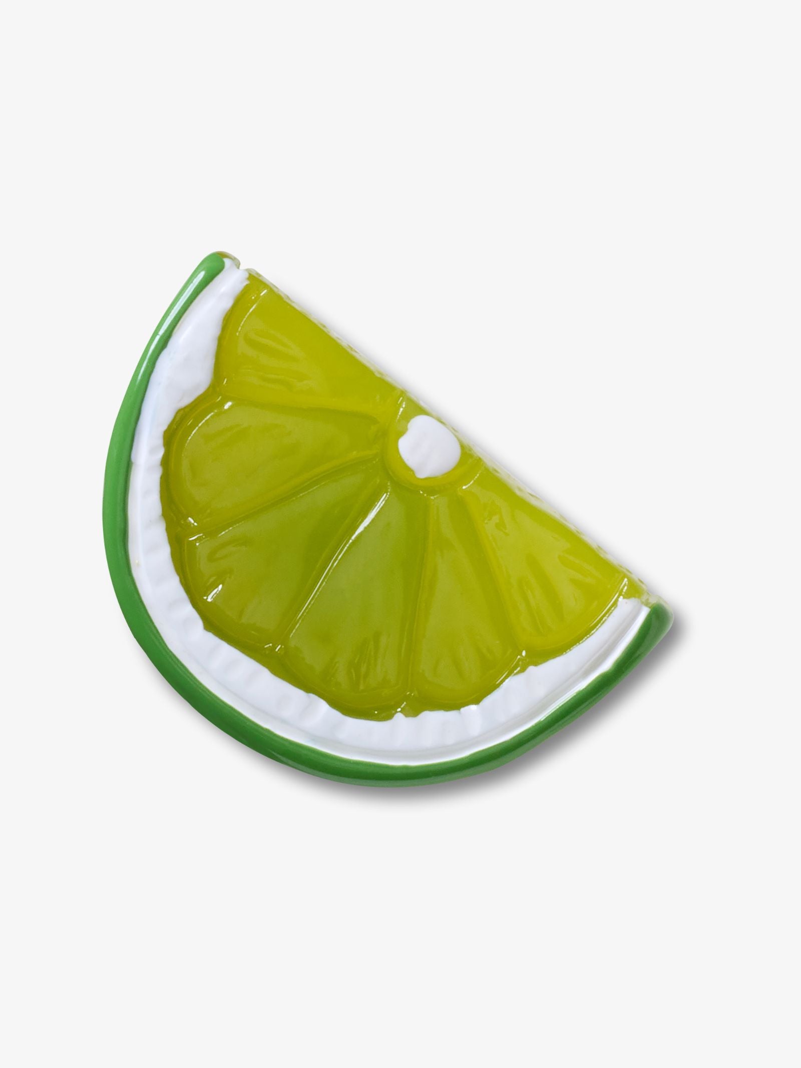 Jibbitz Shiny Lime Slice Shoe Charm Multi | Glue Store