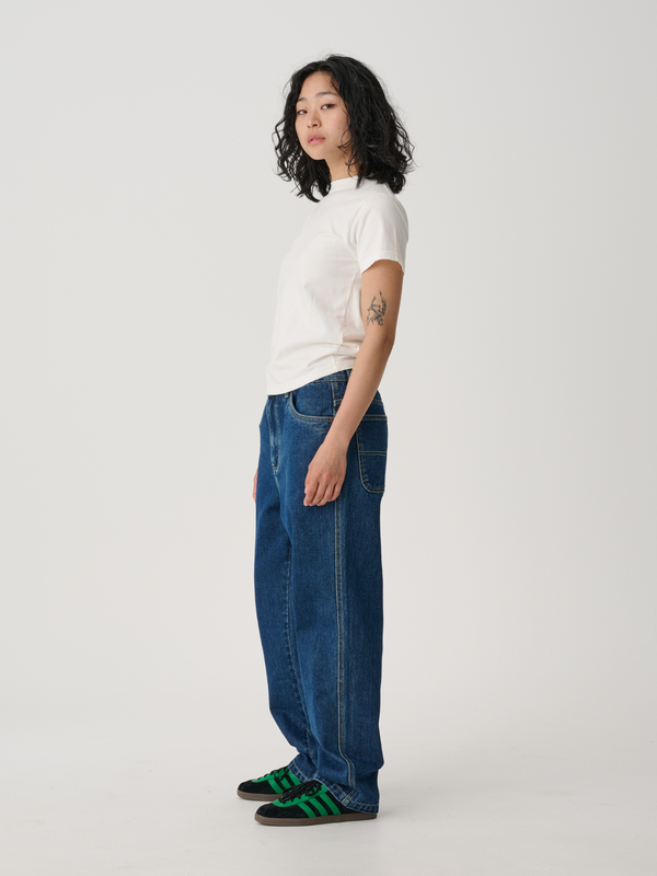 S-Double Denim Standard Jean Womens ONE WASH | Glue Store