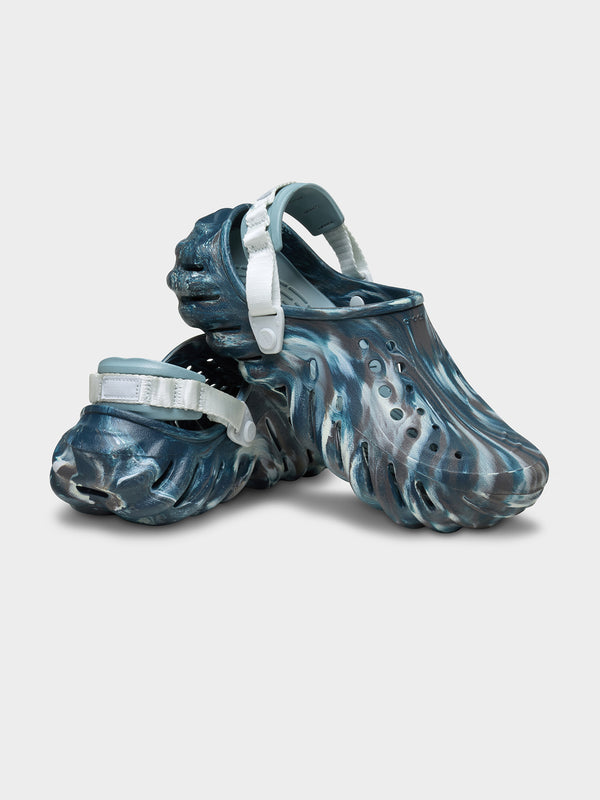 Crocs Echo Marbled Clog Black Sand/Multi | Glue Store