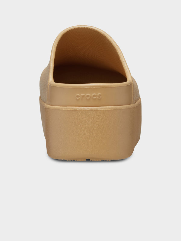 Crocs Dylan Platform Clog Wheat | Glue Store
