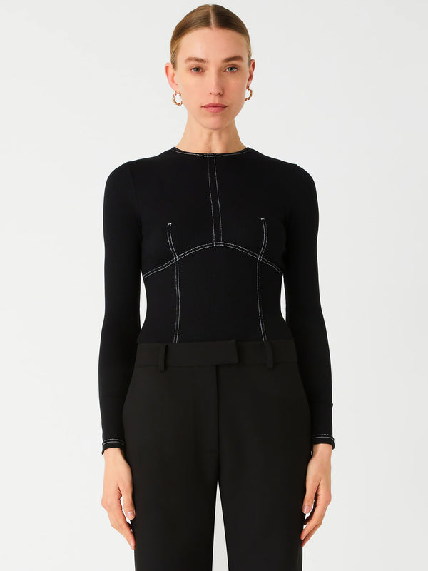 Misha urban Sebastian Top Black | Glue Store