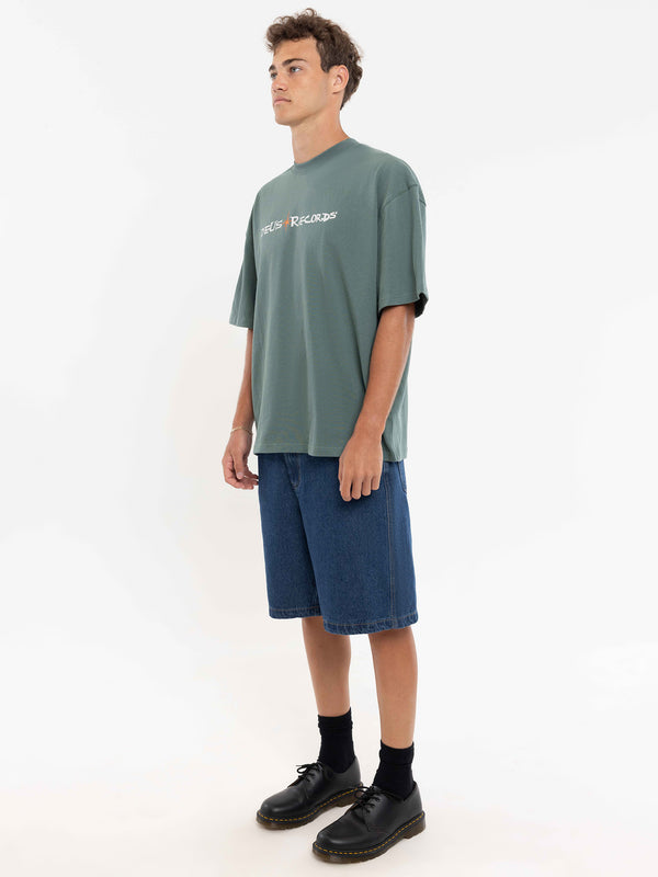 Deus Howie Tee Work green | Glue Store