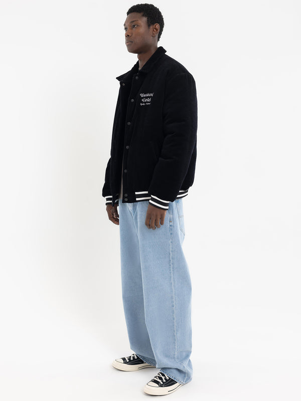 Weekend cartel David Letterman Jacket Black | Glue Store