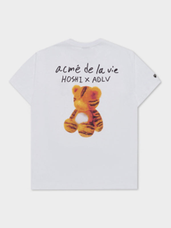 ADLV HOSHI x ADLV Tiger Figure Tee White | Glue Store