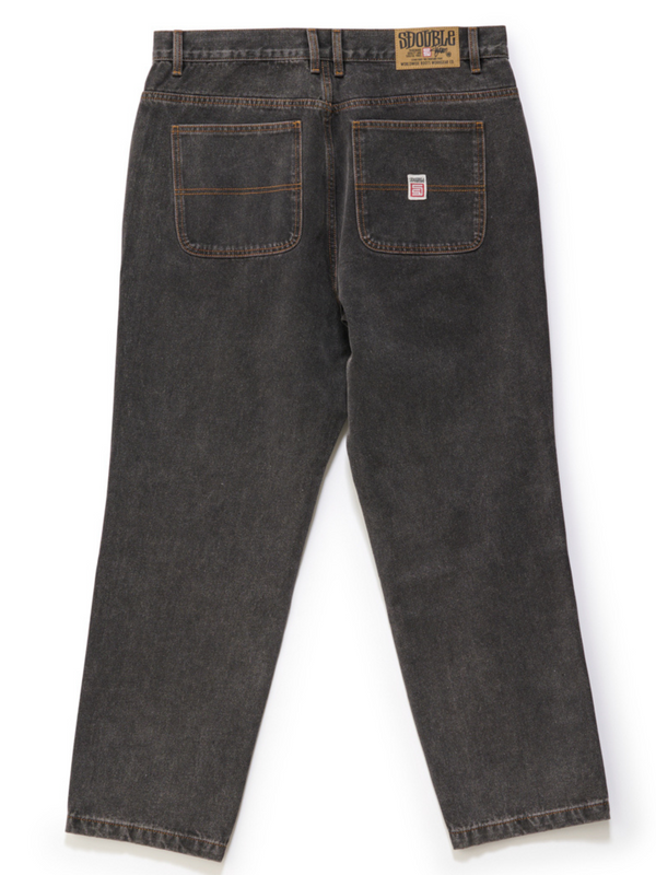 S-Double Denim Standard Jean Womens BLACK WASH | Glue Store