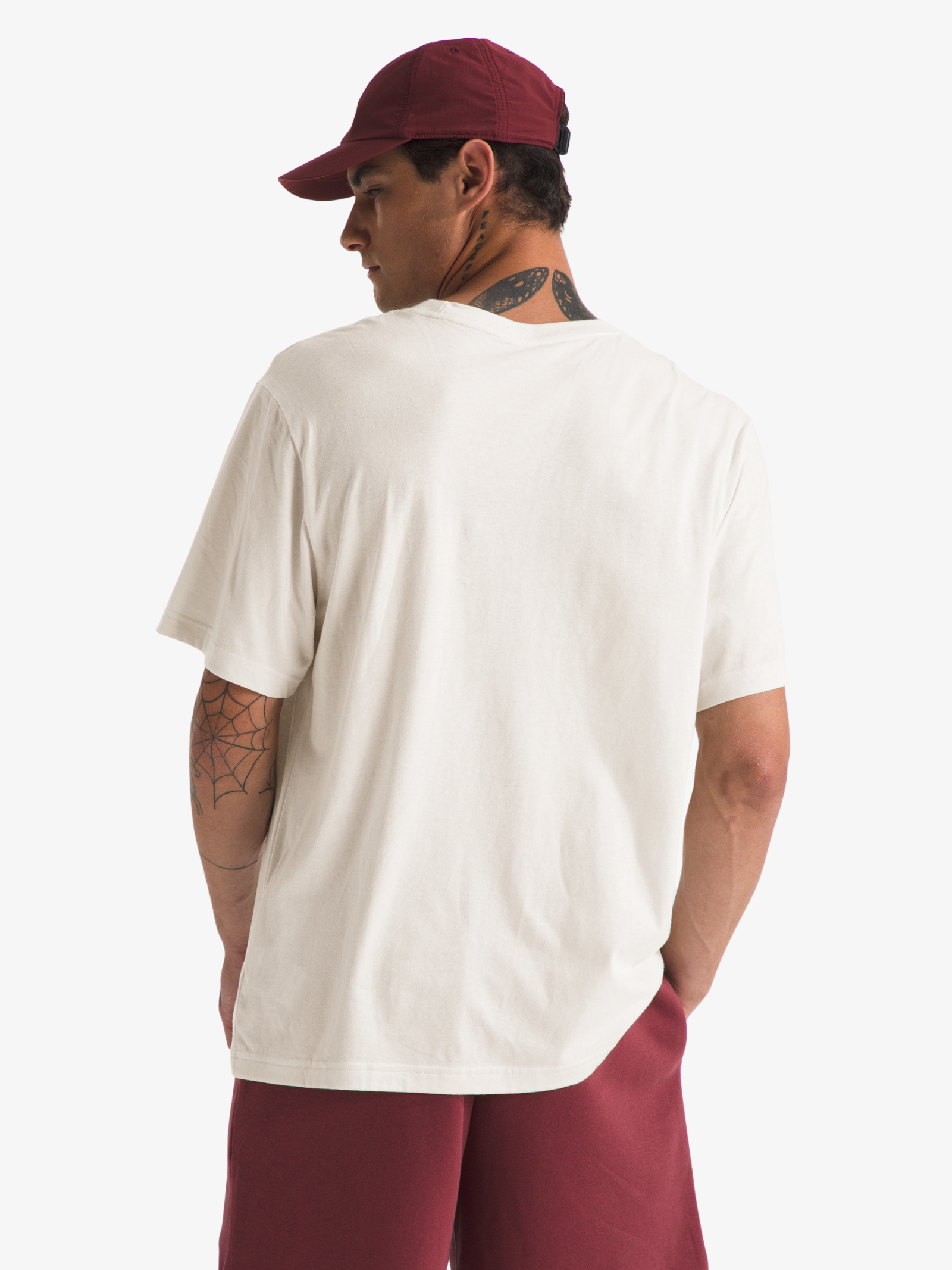 The North Face S/S Evolution Box Fit T White Dune
