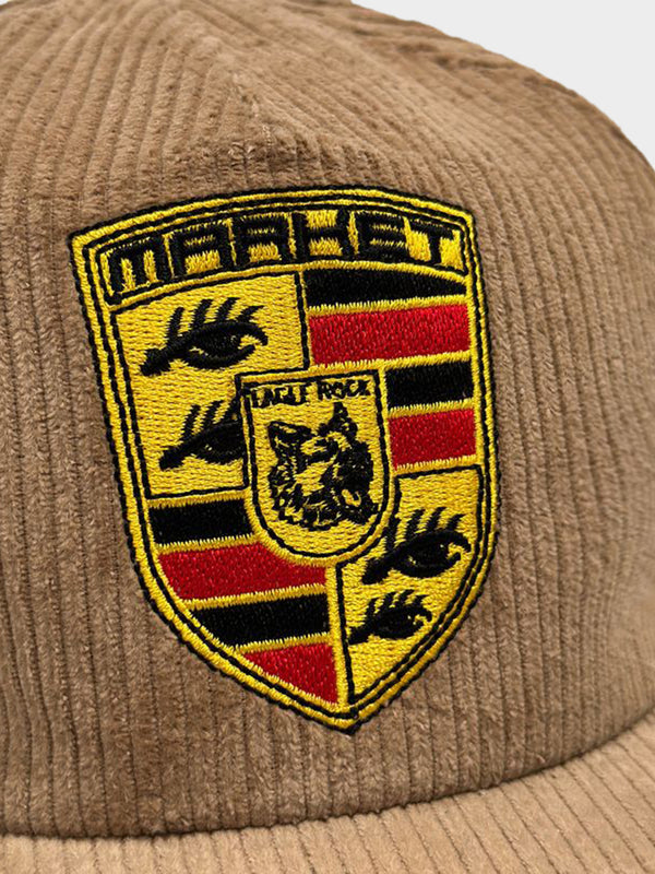 Market Ultimate Performance Bear 5-Panel Hat Khaki