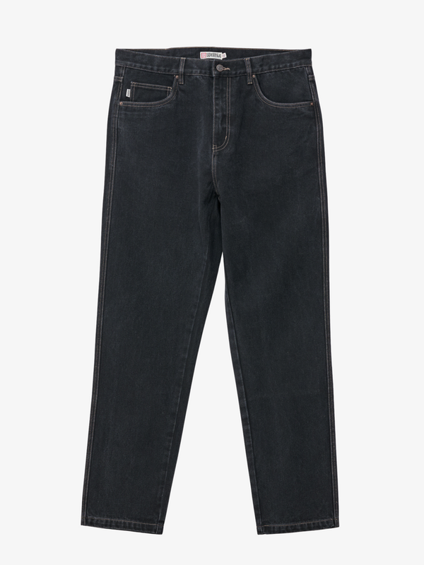 S-Double Denim Standard Jean Black Rinse | Glue Store