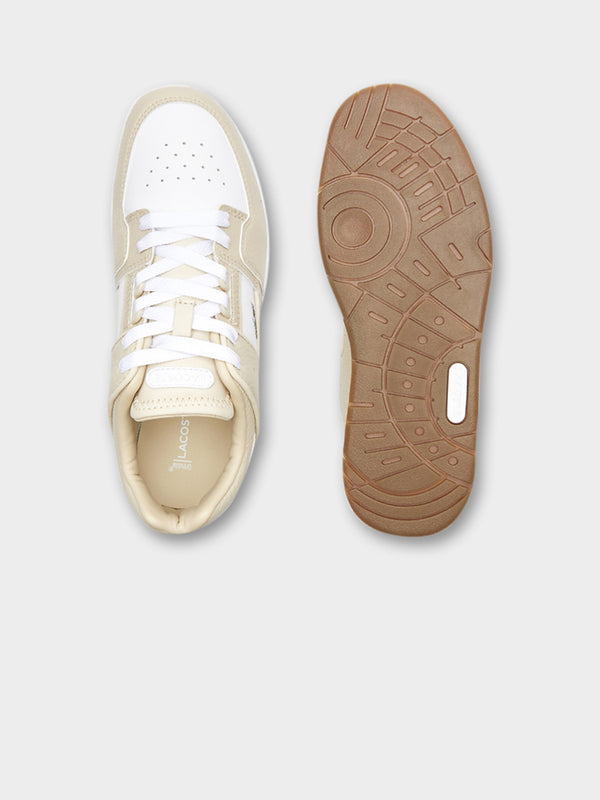 Lacoste Womens Court Cage 2 123 Sneakers White/Gum