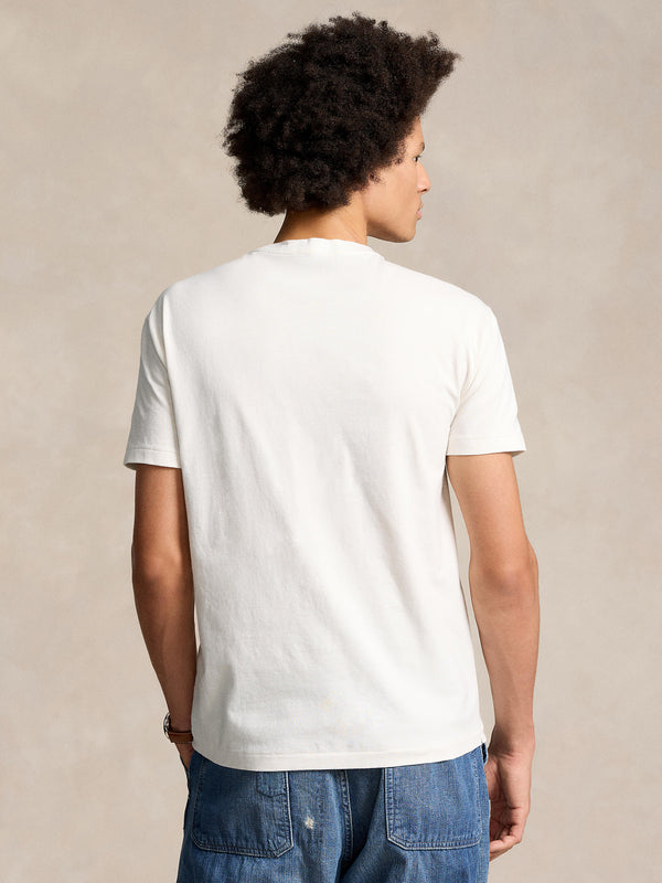 Polo Ralph Lauren Bear Hemingway T-Shirt White | Glue Store