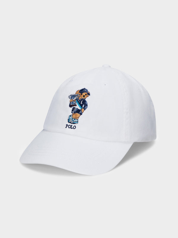 Polo Ralph Lauren Classic Sport Cap White Bear | Glue Store