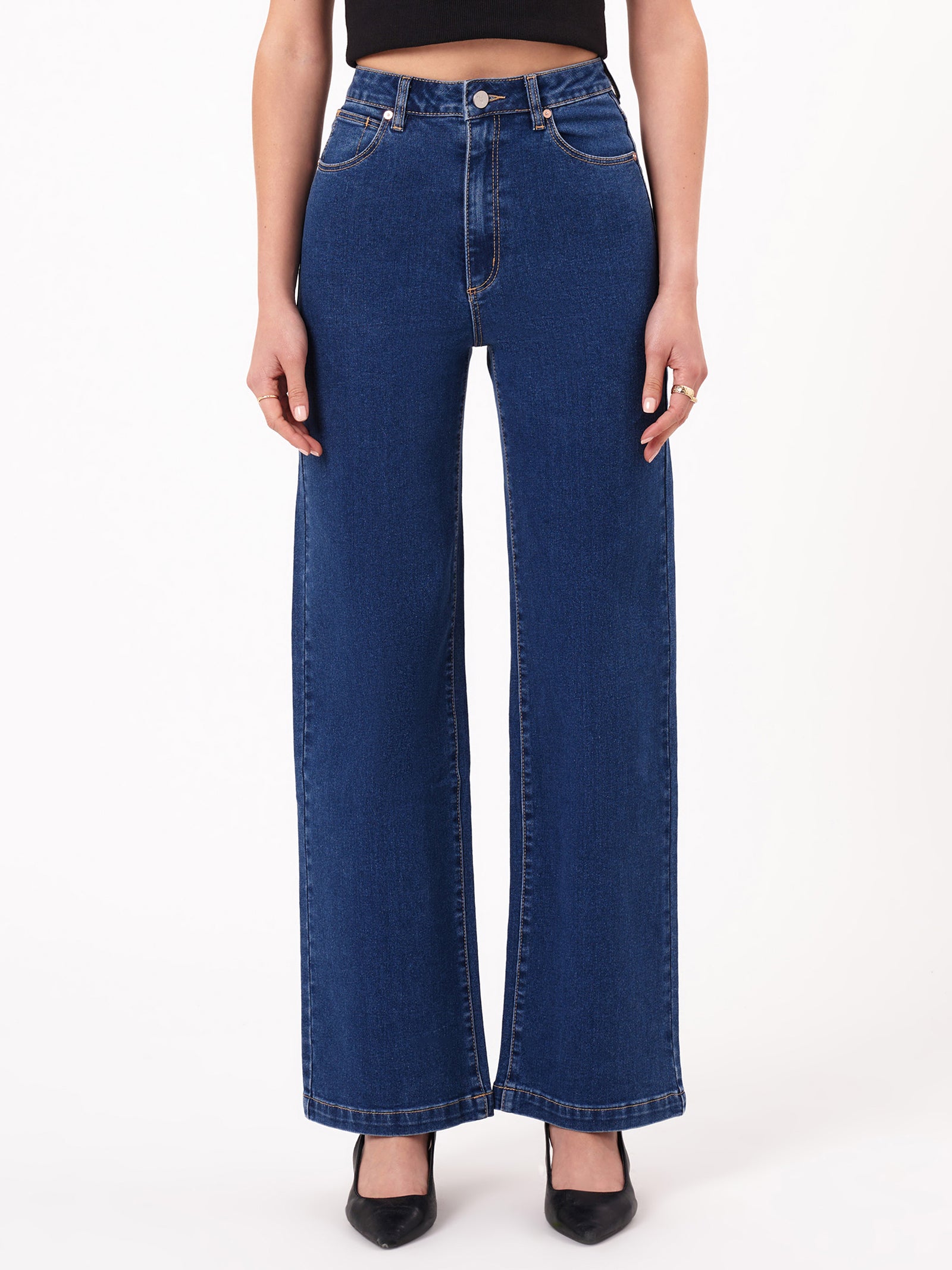 Abrand 94 High & Wide Ruth Jeans Mid Blue | Glue Store