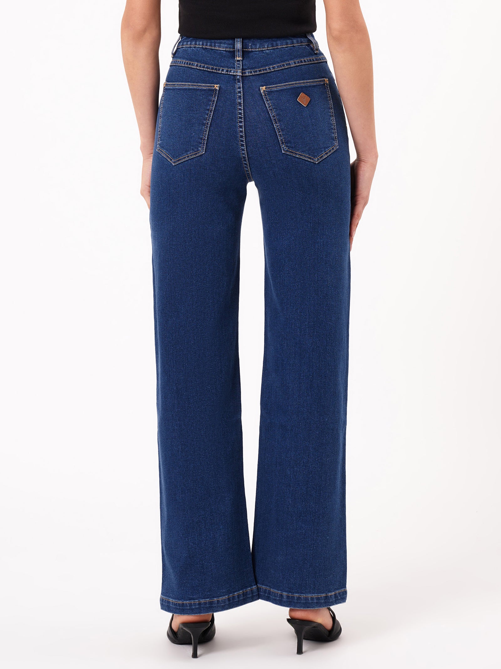 Abrand 94 High & Wide Ruth Jeans Mid Blue | Glue Store