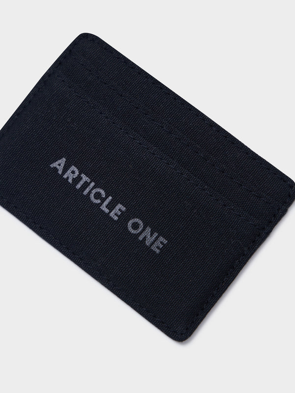 Article One Card Holder Black | Glue Store