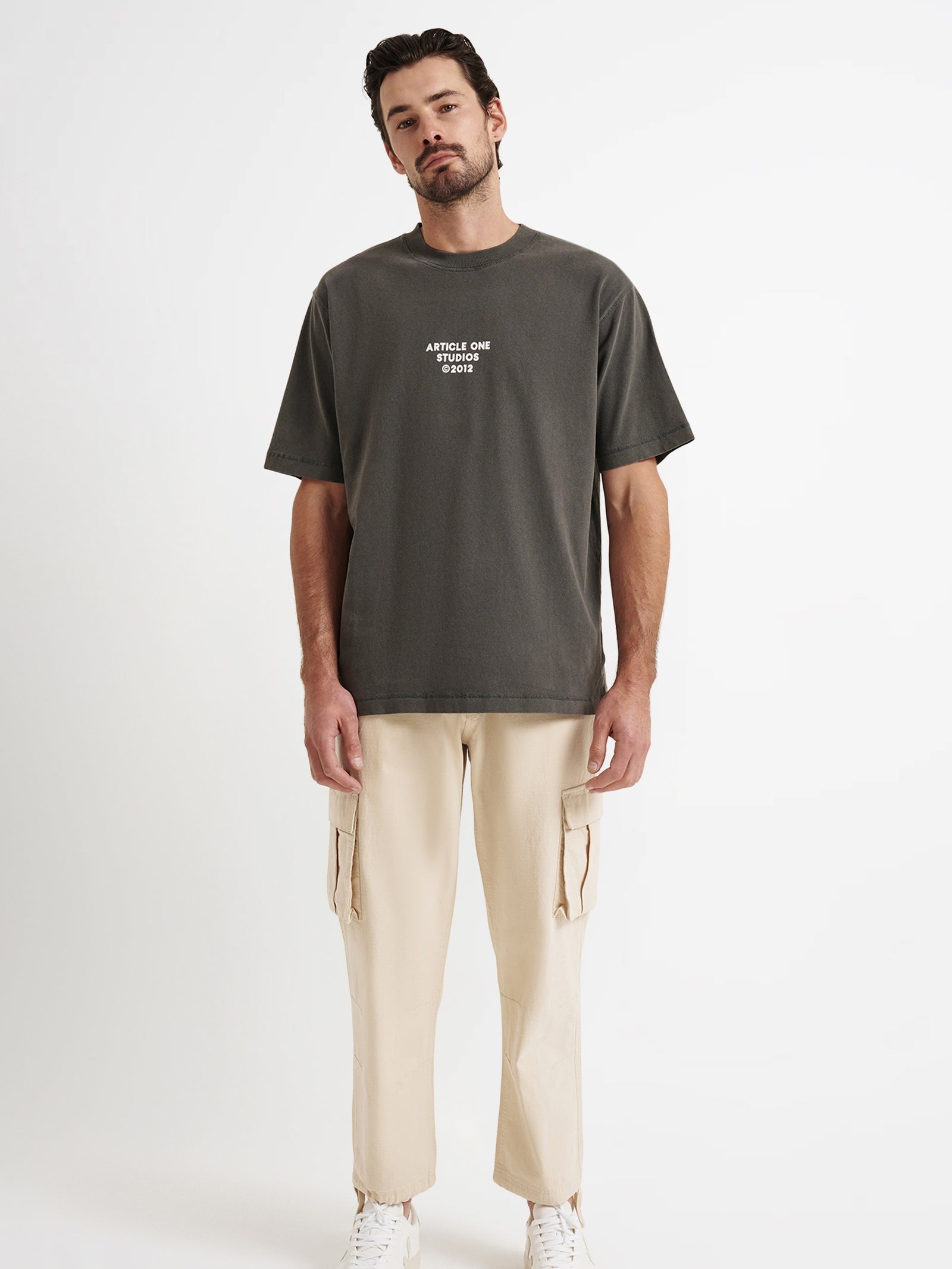 Article One Studio Logo T-Shirt Coal | Glue Store