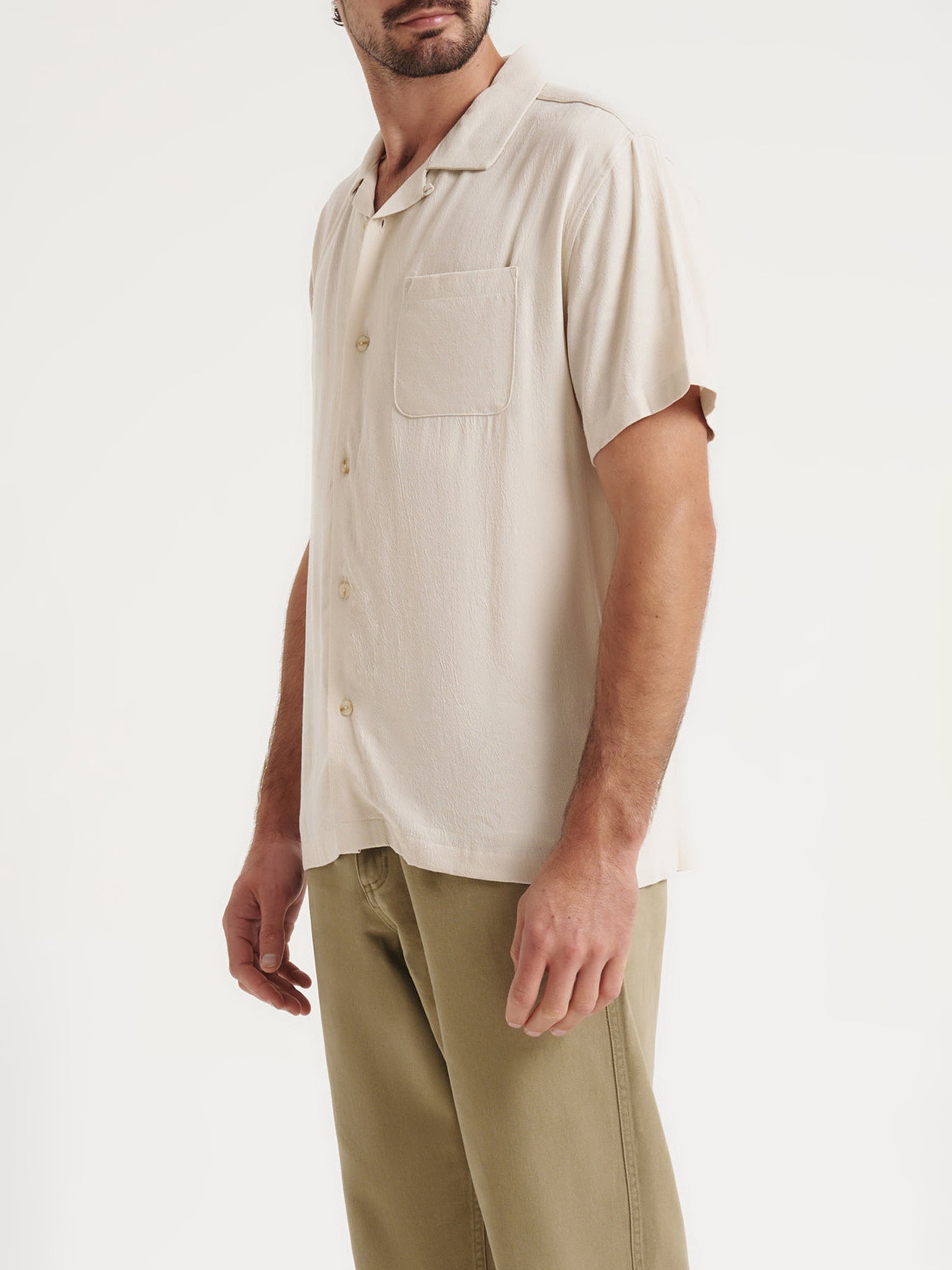 Article One Dion Shirt Ecru | Glue Store