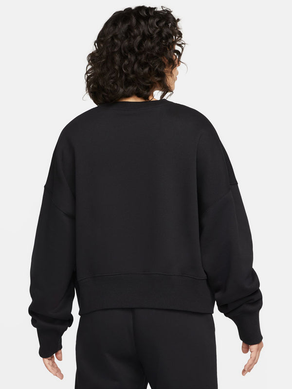 Nike Sportswear Phoenix Fleece Oversized Crew in Black | Glue Store