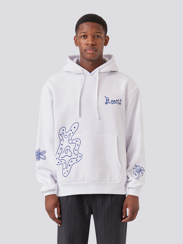 Barney Cools Planet Hood White | Glue Store