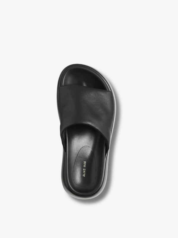 Alias Mae Cutler Sandals Black Leather | Glue Store
