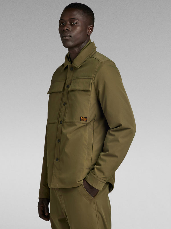G Star Postino V2 Jacket Shadow Olive Glue Store