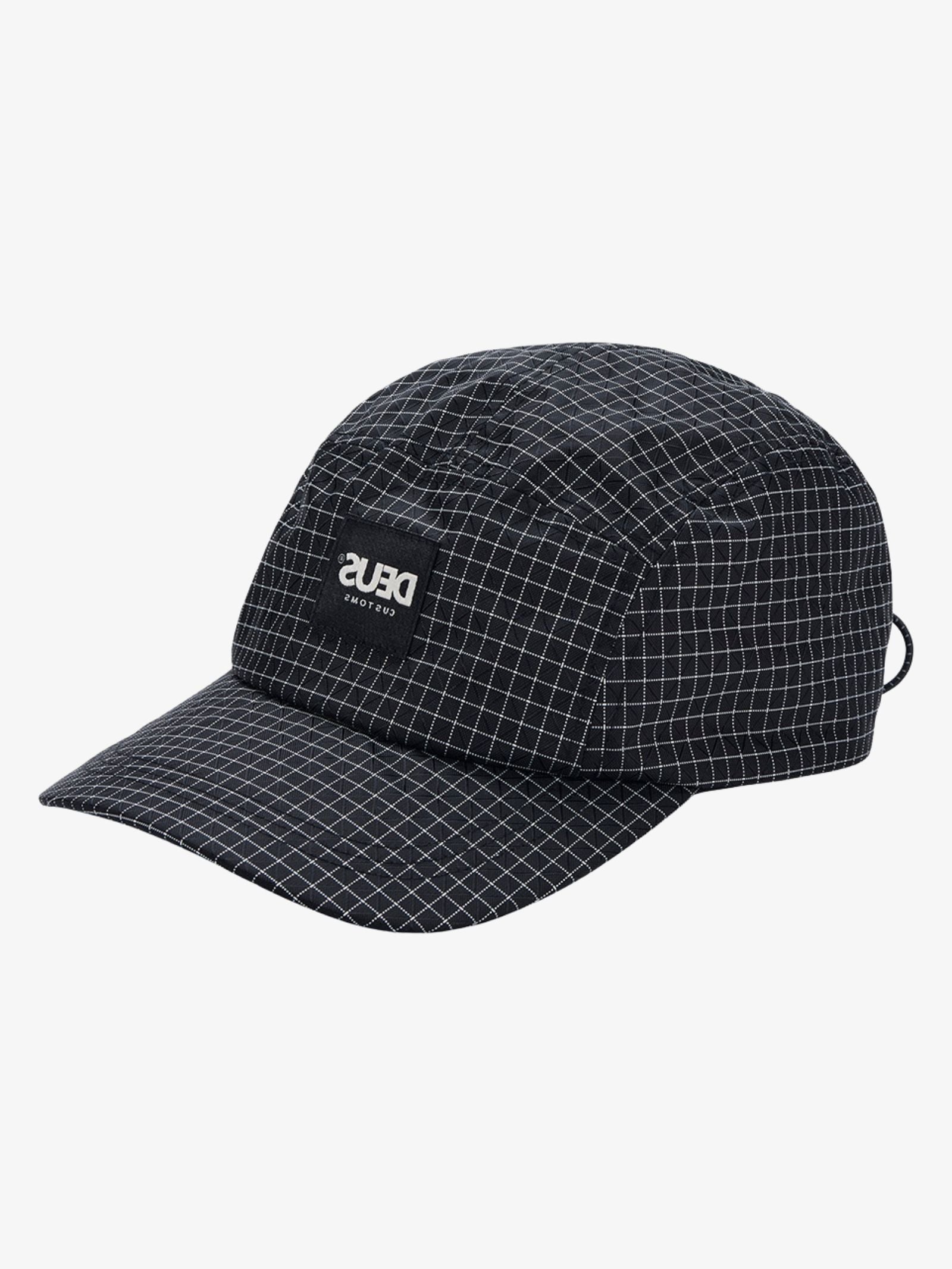 Deus Tower 5 Panel Cap Black | Glue Store