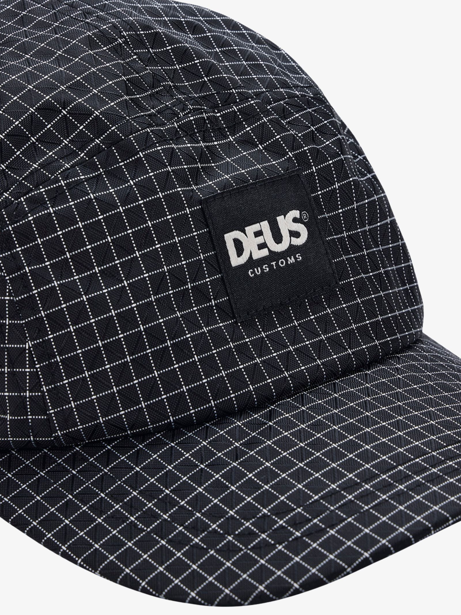 Deus Tower 5 Panel Cap Black | Glue Store
