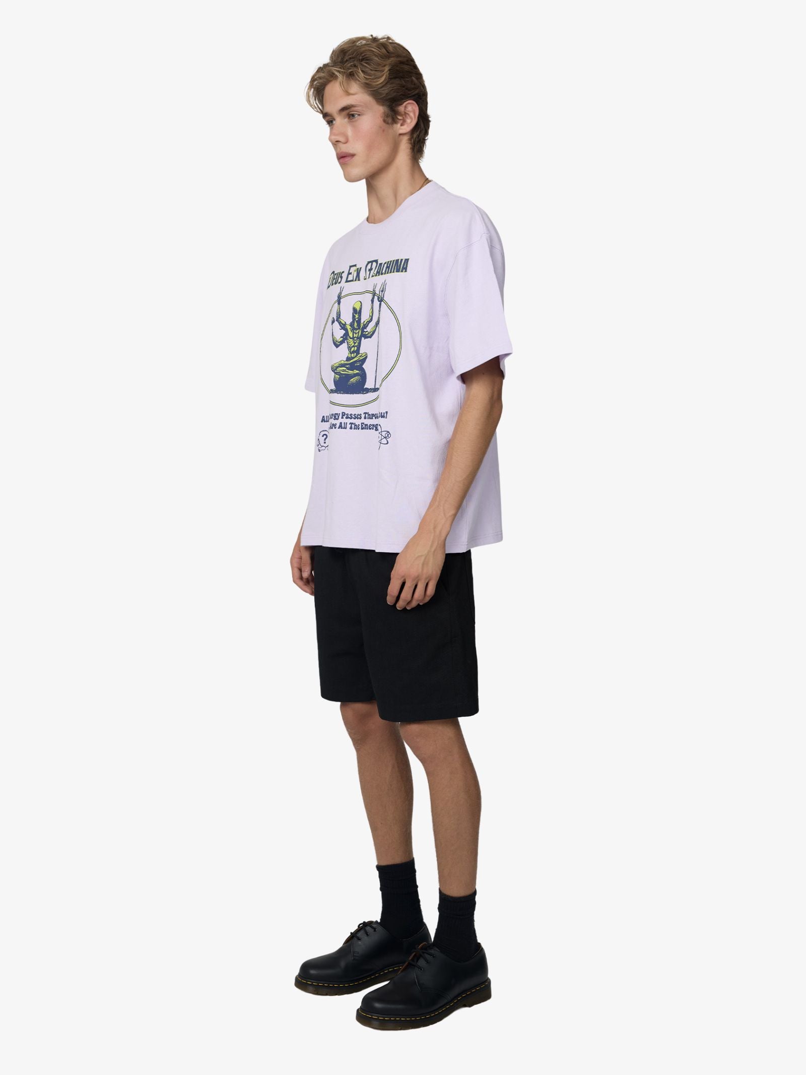 Deus Guru Within Tee Orchid Hush | Glue Store