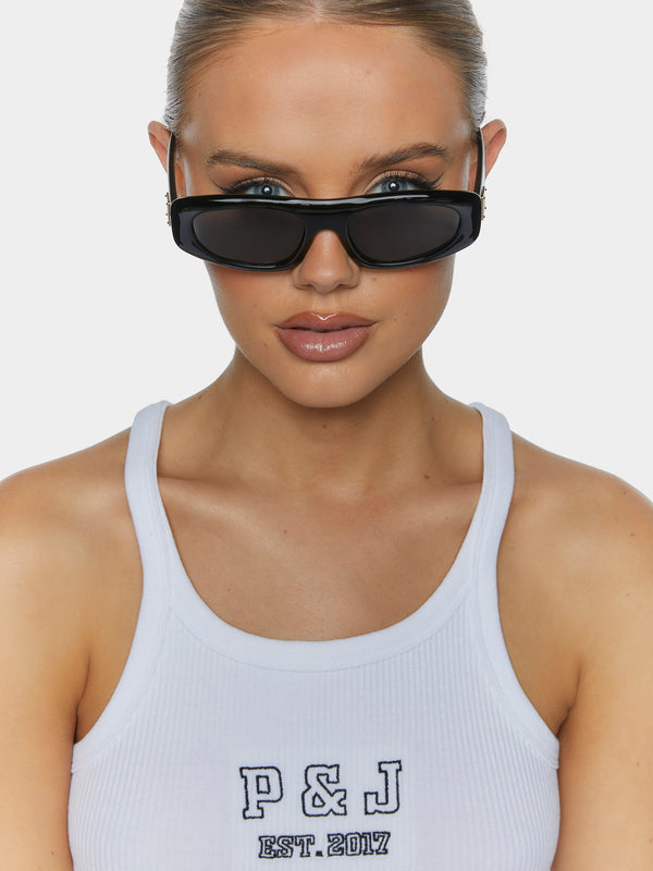 Dexter Sunglasses in Black - Glue Store