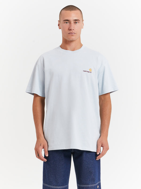 å Short Sleeve American Script T-Shirt in Icarus Icarus | Glue Store