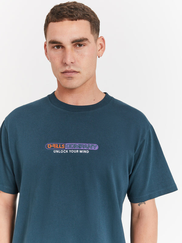 Thrills Try It You'll Like It Merch Fit T-Shirt Jasper Green