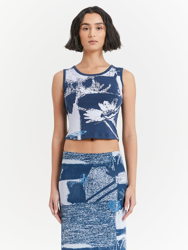 Thrills Alchemy Y2K Tank New Teal | Glue Store