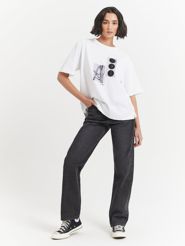 Thrills Occurrence Box Tee White | Glue Store