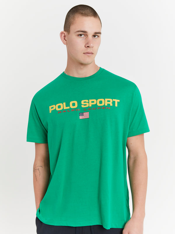 Polo Ralph Lauren Classic Fit Polo Sport Jersey T-Shirt Stem