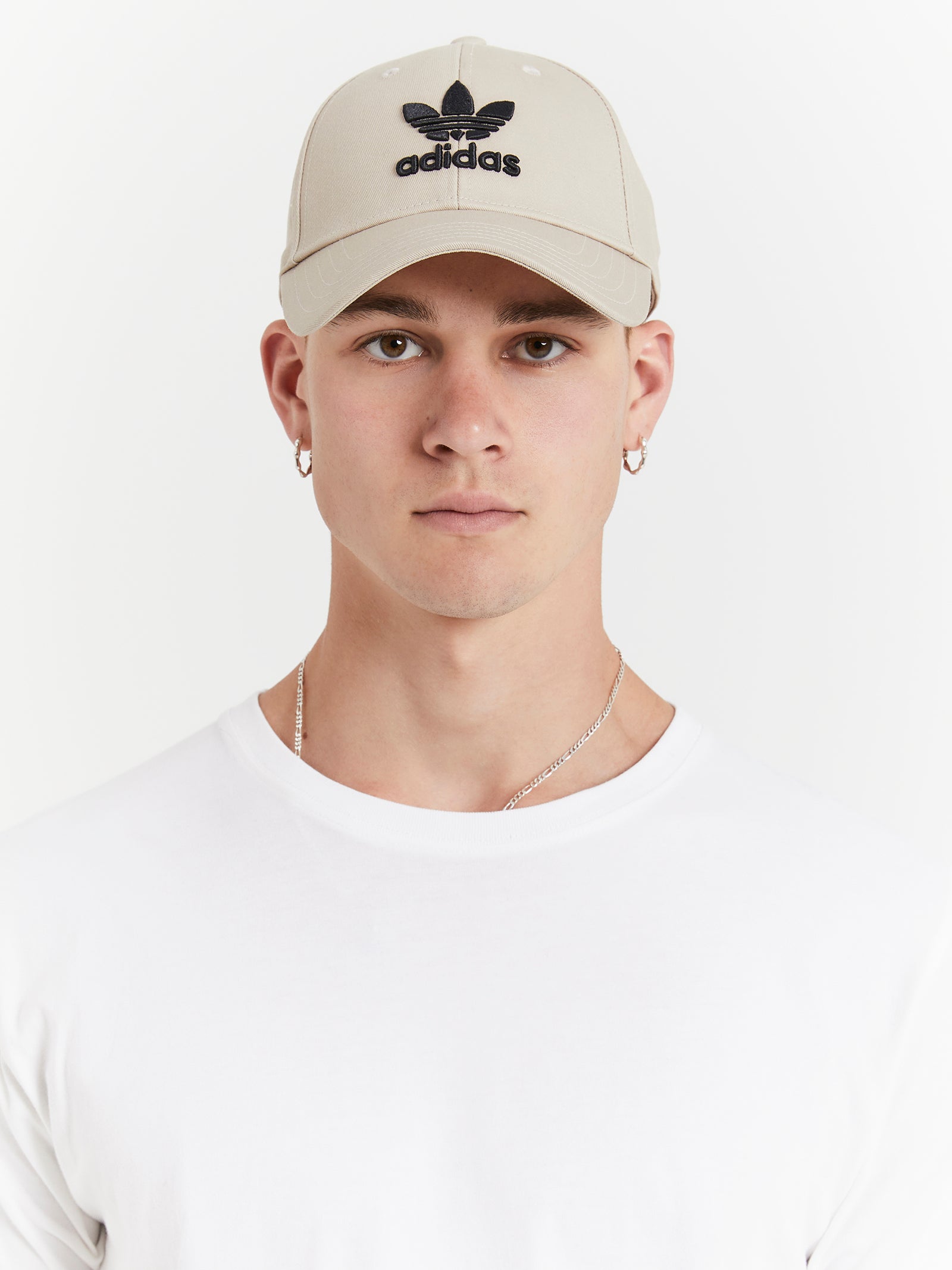 Adidas Trefoil Baseball Cap Beige | Glue Store