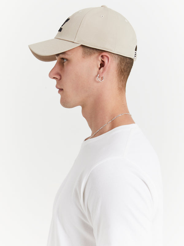 Adidas Trefoil Baseball Cap in Wonder Beige Beige | Glue Store