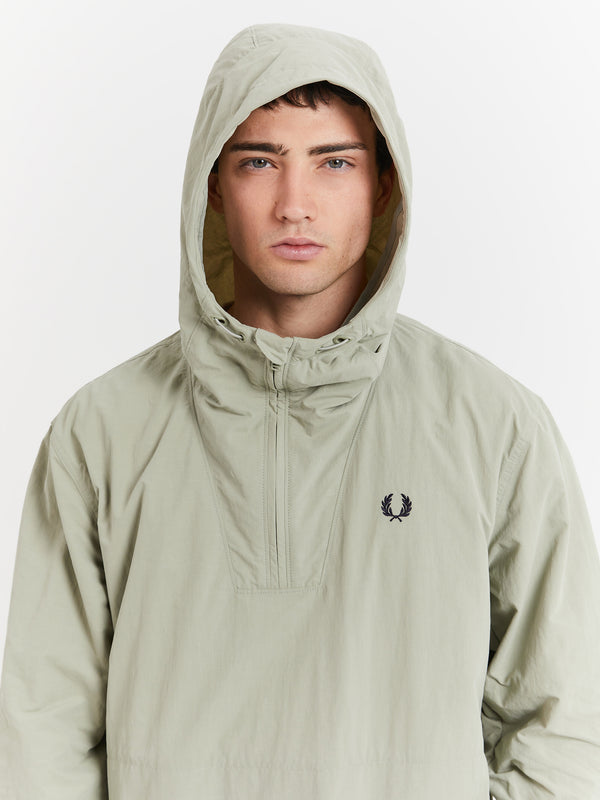 Fred Perry Overhead Shell Jacket Seagrass | Glue Store