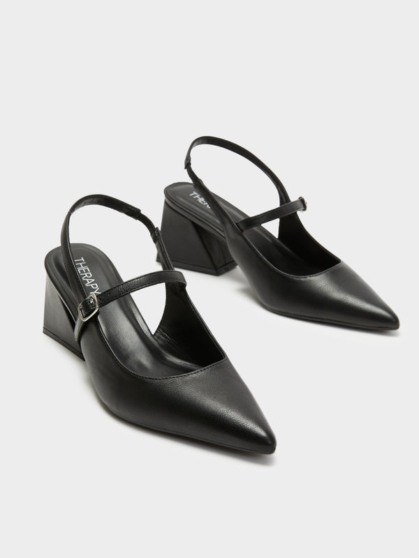 Therapy Womens Sharp Heels BLACK | Glue Store