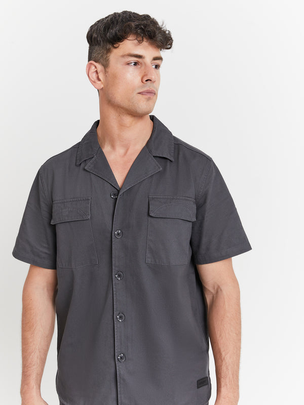 Nana Judy Pacific Short Sleeve Shirt Slate | Glue Store