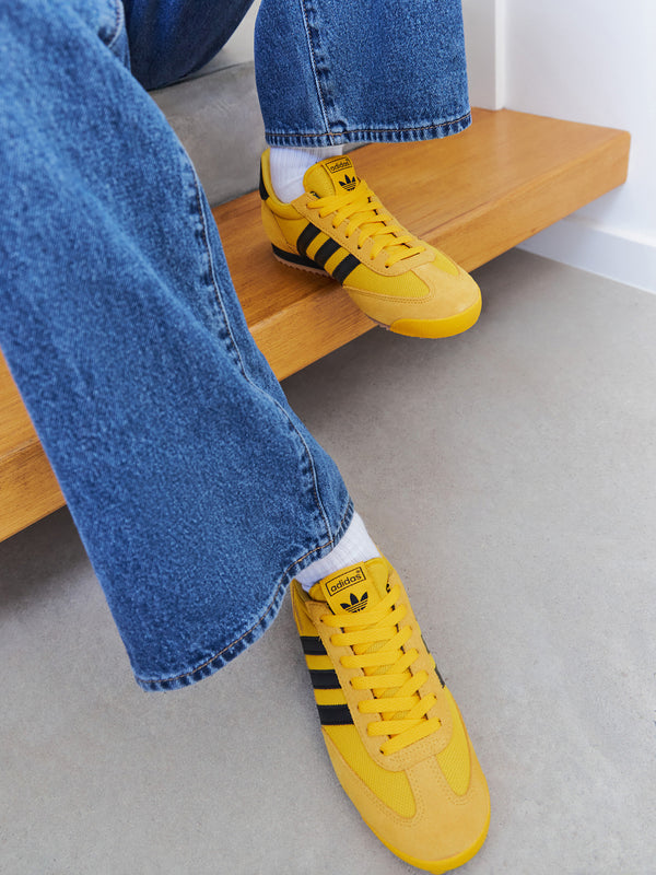 Adidas Unisex R71 Sneakers Crew Yellow/Core Black/GoldMet