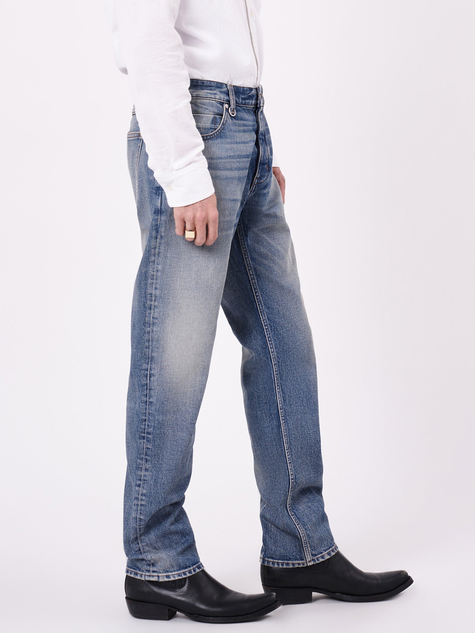 Neuw Ray Straight Reflection Jeans Vintage Indigo