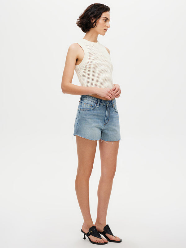 Neuw Binx Crochet Tank Ivory | Glue Store