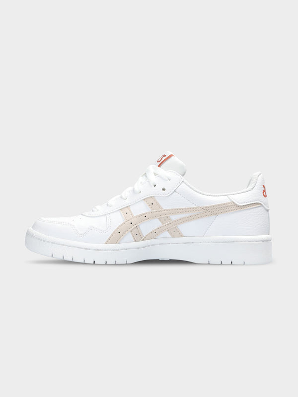 Asics Womens Japan Sneakers White/Beige | Glue Store