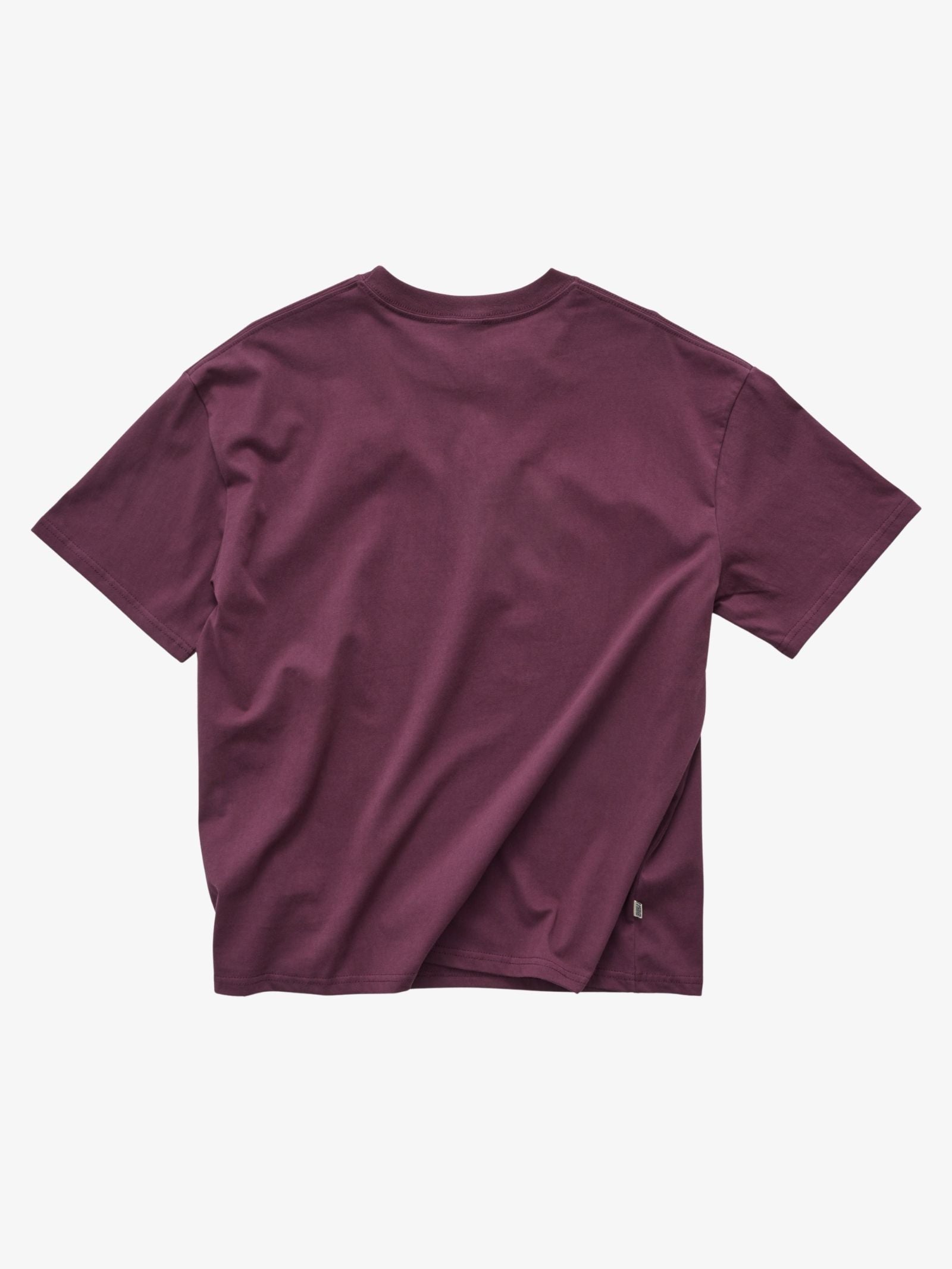S-Double S Cube Mid Block Tee Bordeaux | Glue Store