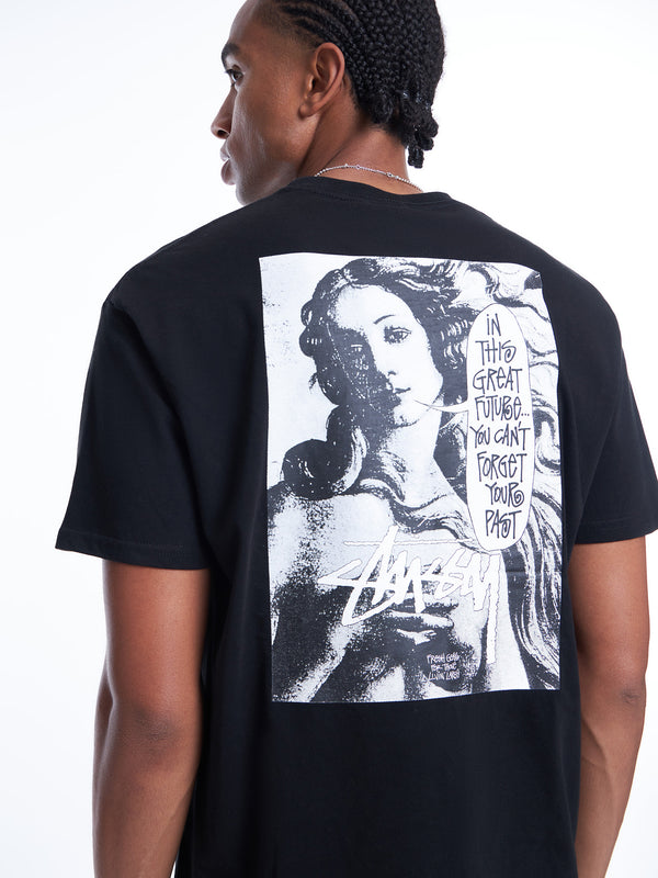 Stussy Great Future Heavyweight Short Sleeve T-Shirt Black