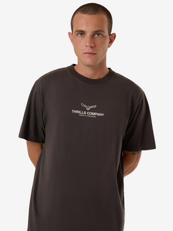 Thrills Emblem Merch Fit Tee Merch Black | Glue Store