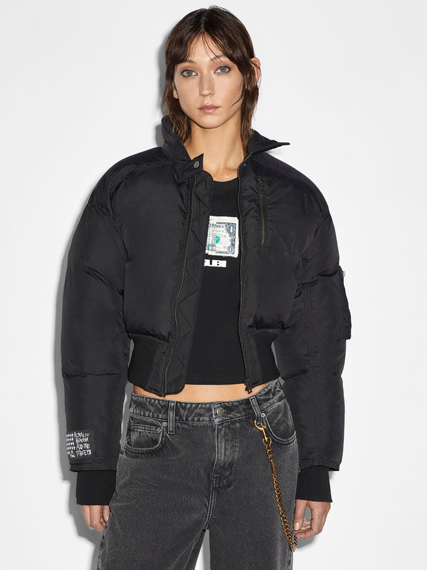 Ksubi Reece Bomber Jacket Black | Glue Store