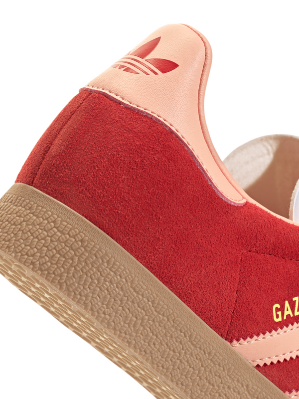 Adidas Women's Gazelle Better Scarlet/Glow Pink/Gold