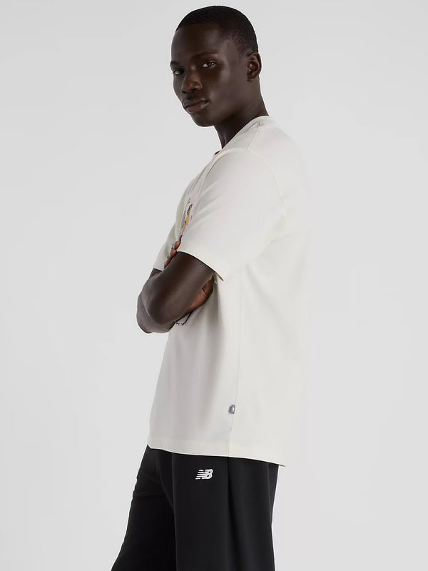 New Balance Relaxed Archive Walk T-Shirt Sea Salt