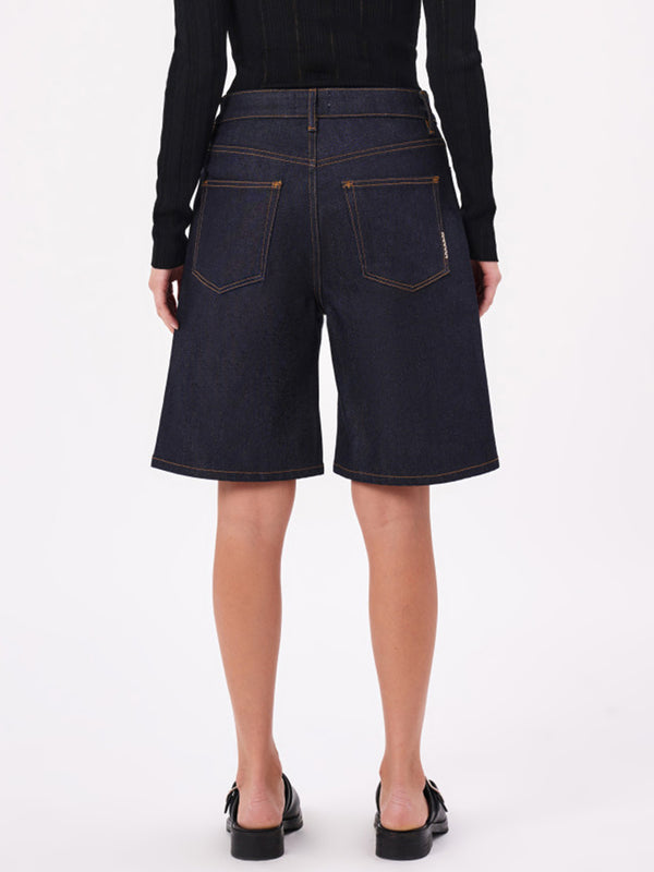 Neuw Phoebe Short Resonate Raw Indigo | Glue Store